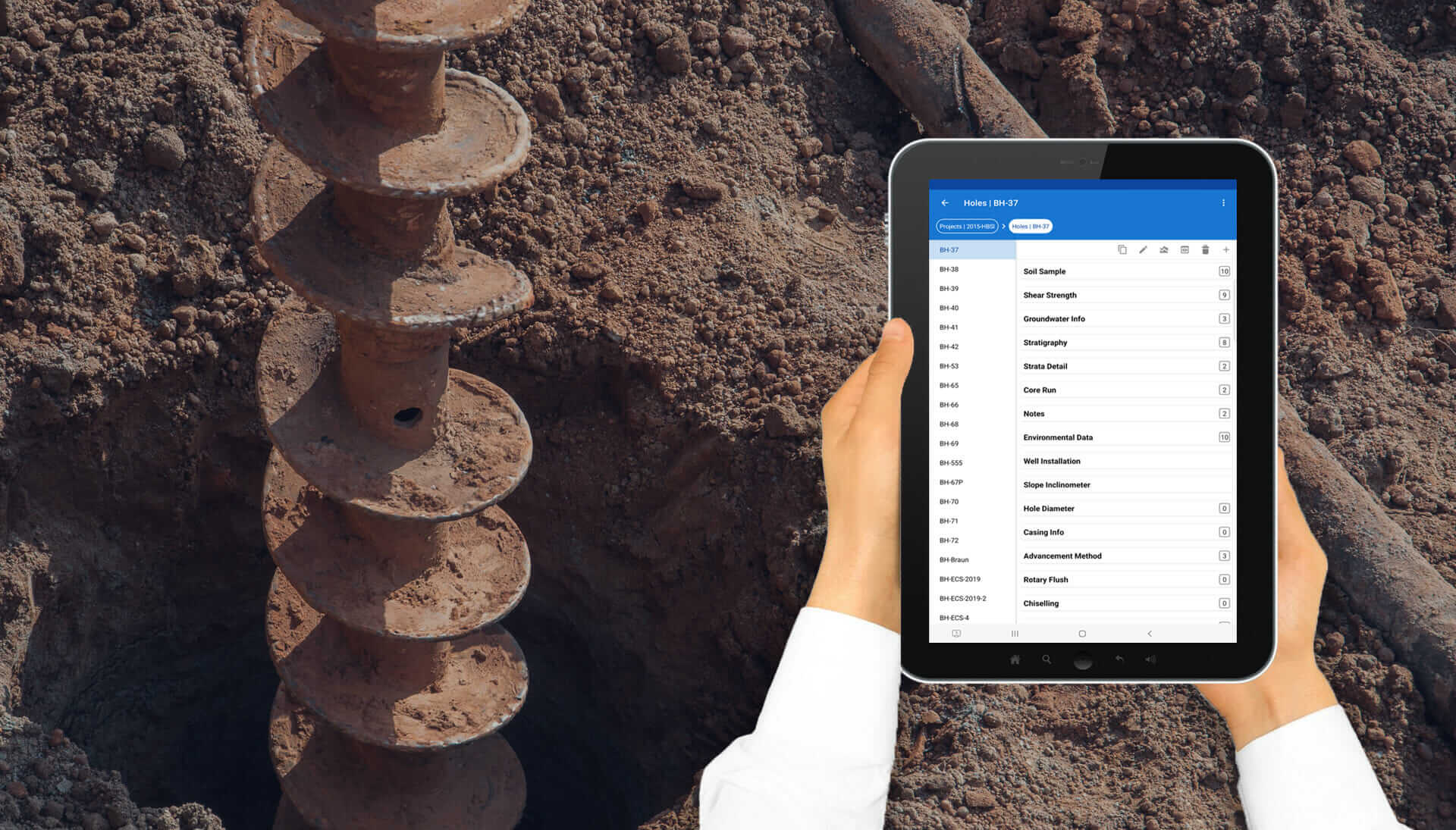 Dataforensics - Geotechnical & Geoenvironmental Data Collection